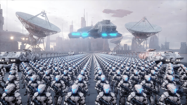 Future Robot Soldiers