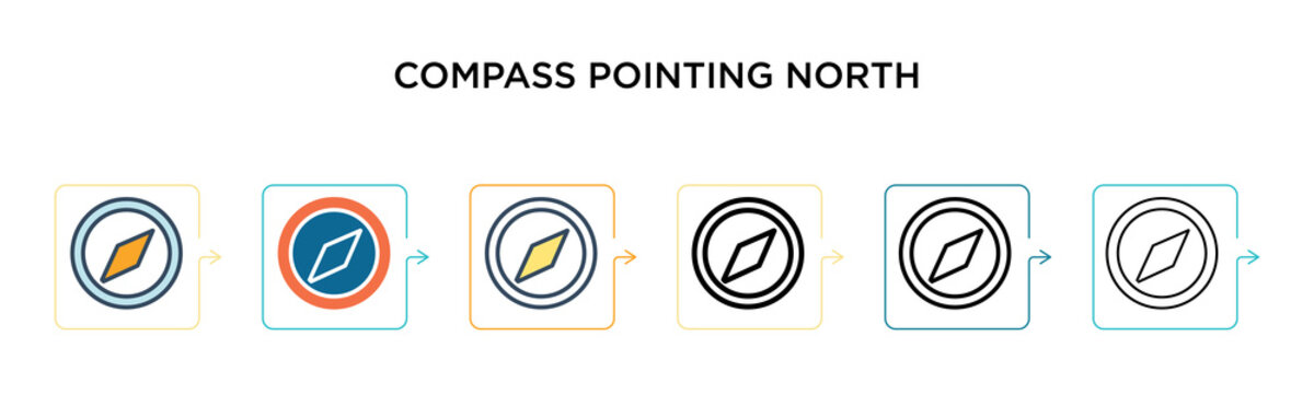 "Compass Pointing North" - Images et vidéos libres de droits | Adobe Stock