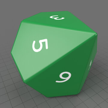 decagonal dice