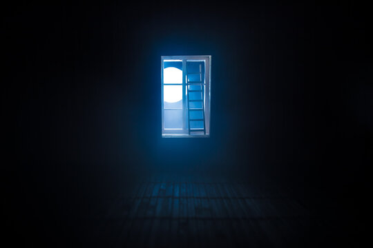 Dark Room With Window