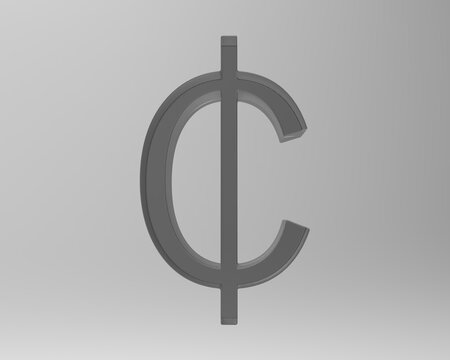 1 Cent Symbol