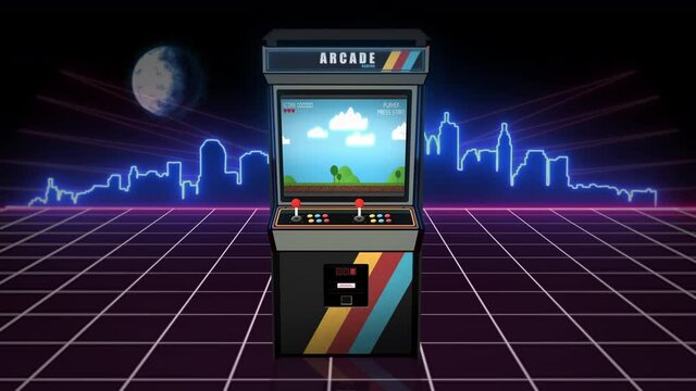 Arcade Game City Skyline Images – Browse 851 Stock Photos, Vectors, and ...