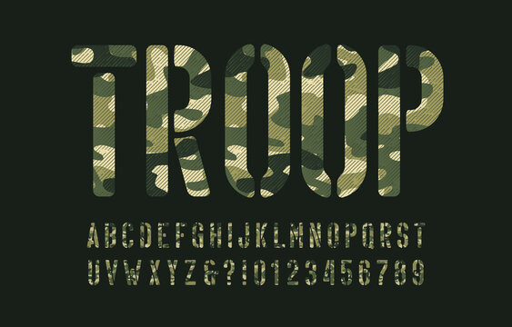 Camo Font