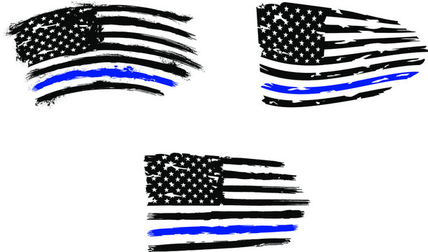 Waving Blue Line Flag Images – Browse 21,845 Stock Photos, Vectors, and ...
