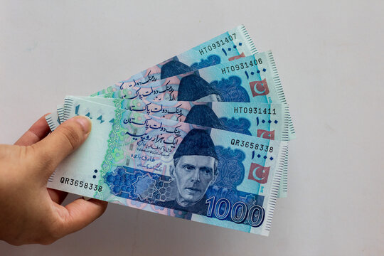 1000 Rupee Note Pakistani