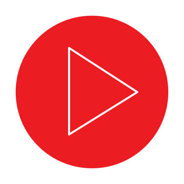 Red Play Button Png