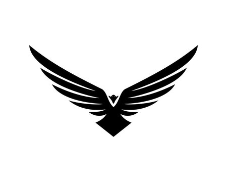 Simple Eagle Vector