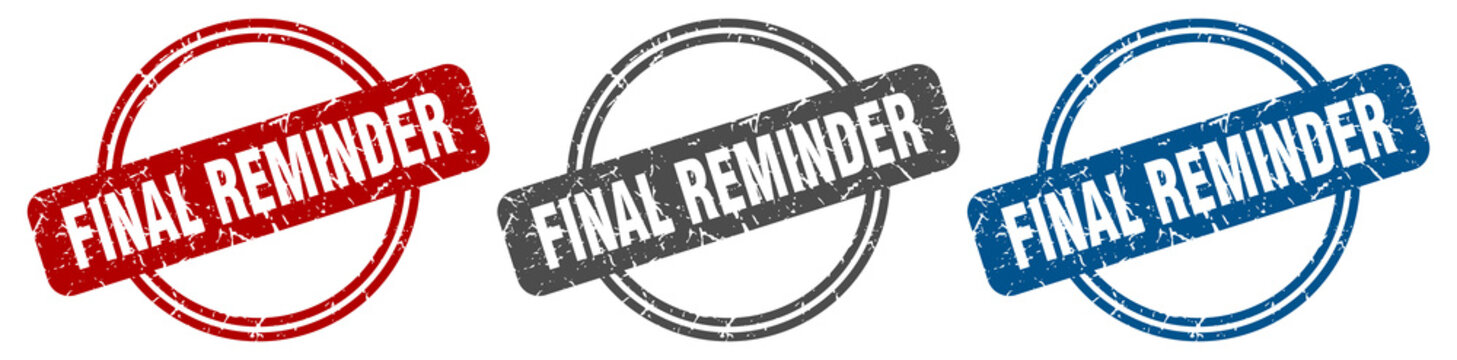 "Final Reminder" Images – Parcourir 286 le catalogue de photos ...