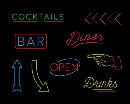 Diner Arrow Images – Browse 907 Stock Photos, Vectors, and Video ...