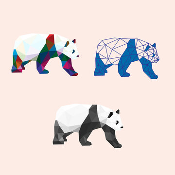 Panda Polygon Bilder – Durchsuchen 572 Archivfotos, Vektorgrafiken und ...