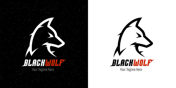 Black Wolf Logo