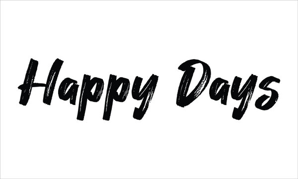 Happy Days Font