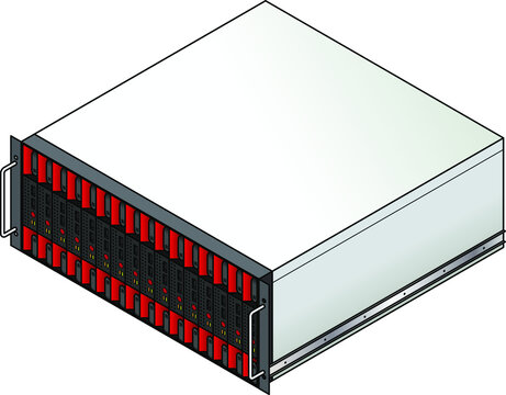 Blade Server Clipart