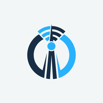 Communication Tower Logo
