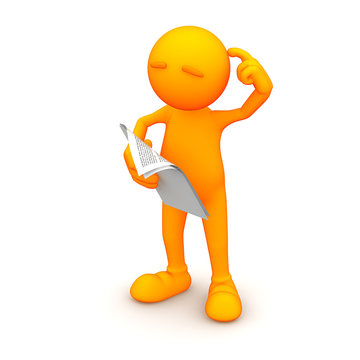 Scratching Head Graphic