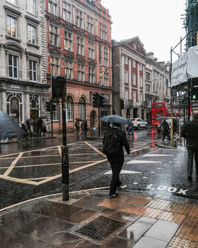 London Streets Rain