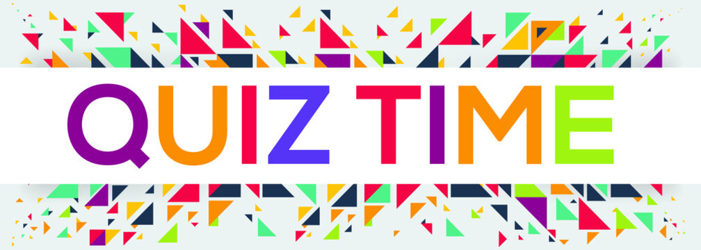 Afbeeldingen over "Quiz Time" – Blader in stockfoto's, vectoren en ...