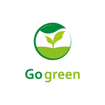 Go Green Logo For Email