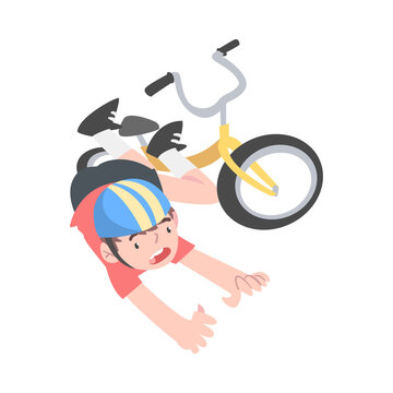 Bicycle Accident Cartoon Images – Browse 1,122 Stock Photos, Vectors ...