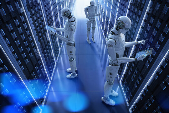 "Robot Automatic Data Storage And Center Database Images – Browse 89 Stock Photos, Vectors, and ...