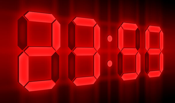 Midnight Digital Clock