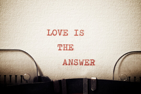 "Love Is The Answer" Images – Browse 88 Stock Photos, Vectors, and ...