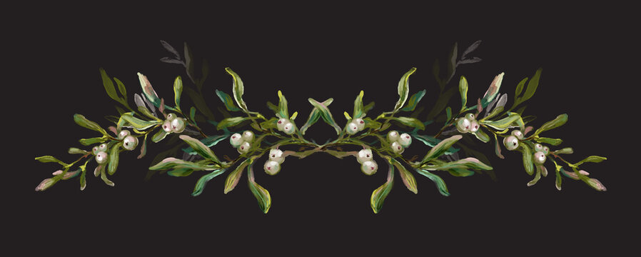 Mistletoe Border Images – Browse 15,403 Stock Photos, Vectors, and ...