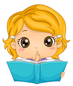 Quiet Library Clipart
