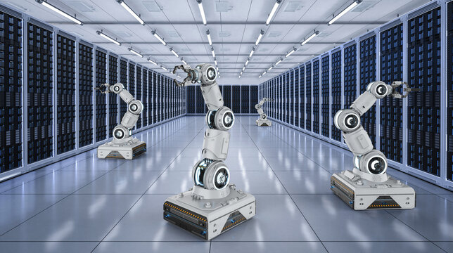 "Robot Automatic Data Storage And Center Database Images – Browse 87 Stock Photos, Vectors, and ...
