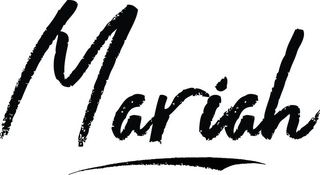 Mariah Name Design