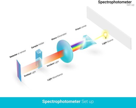 Spectrophotometer Diagram
