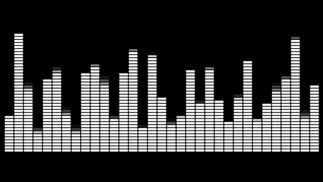 White Equalizer Wallpaper