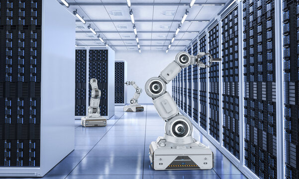 "Robot Automatic Data Storage And Center Database Images – Browse 89 Stock Photos, Vectors, and ...