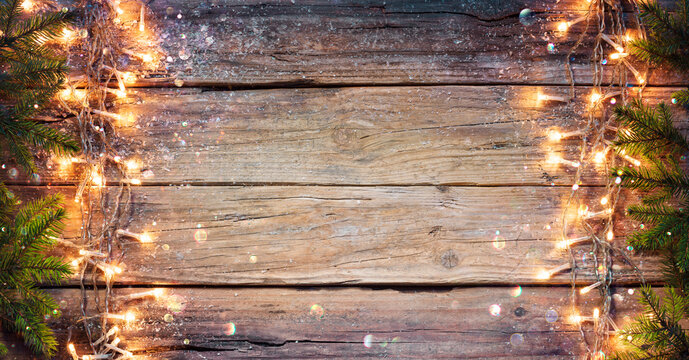 Rustic Wood Background With Lights Images – Browse 4,930 Stock Photos ...