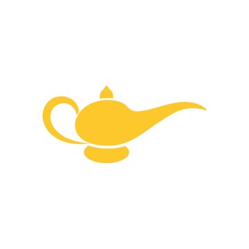 Magic Lamp Outline