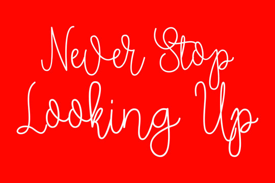Never Stop Looking Meme
