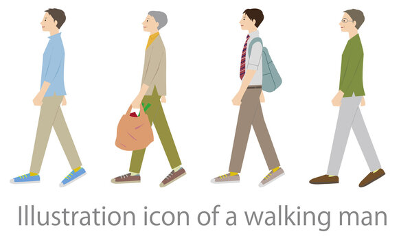 Walking Man"」の写真素材 | 6,923件の無料イラスト画像 | Adobe Stock
