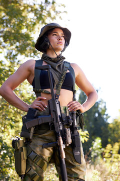 Female Marine Combat Uniform
