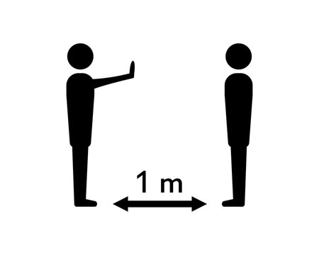 Social Distancing 1 Meter Vector Images – Browse 2,718 Stock Photos ...