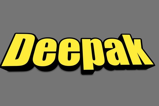 Deepak Name Style Wallpaper