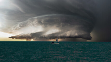 5+ Free Boat In A Storm Pictures - Pikwizard