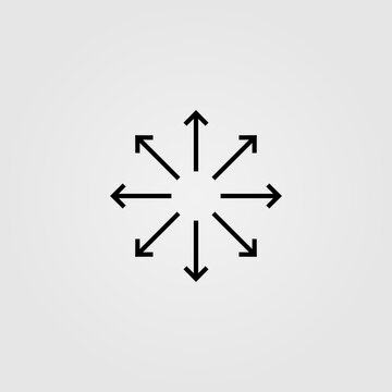 Multiple Arrows Icon Images – Browse 4,589 Stock Photos, Vectors, and ...