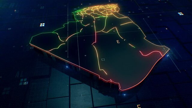 "Algeria Map" Images – Browse 401 Stock Photos, Vectors, and Video ...