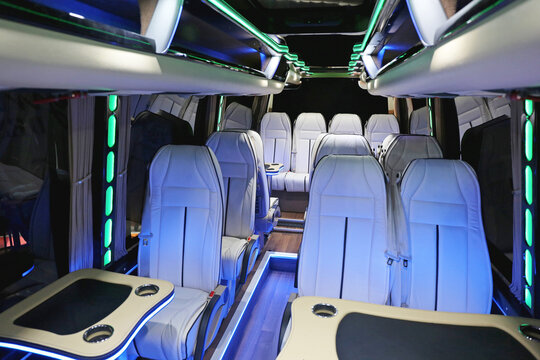 Mercedes Luxury Bus Interior