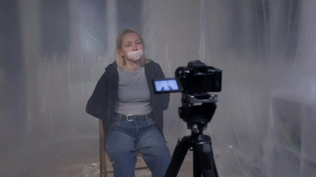 Mouth Tied Images – Browse 2,102 Stock Photos, Vectors, and Video ...