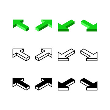 Isometric Arrow Images – Browse 52,625 Stock Photos, Vectors, and Video ...