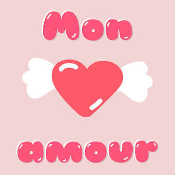 Afbeeldingen over "Mon Amour" – Blader in stockfoto's, vectoren en ...