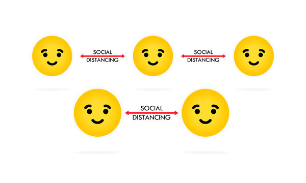 Social Distance Emoji Images – Browse 543 Stock Photos, Vectors, and ...