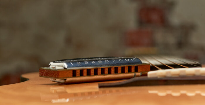 Blues Harmonica Wallpaper