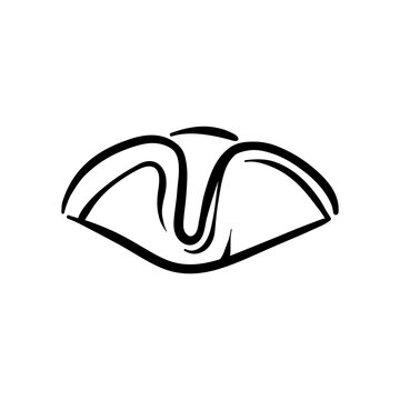Tricorn Hat Drawing